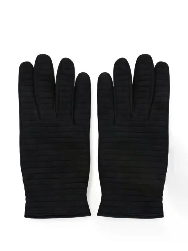 MOORER Quilted Elasticated-cuff Gloves