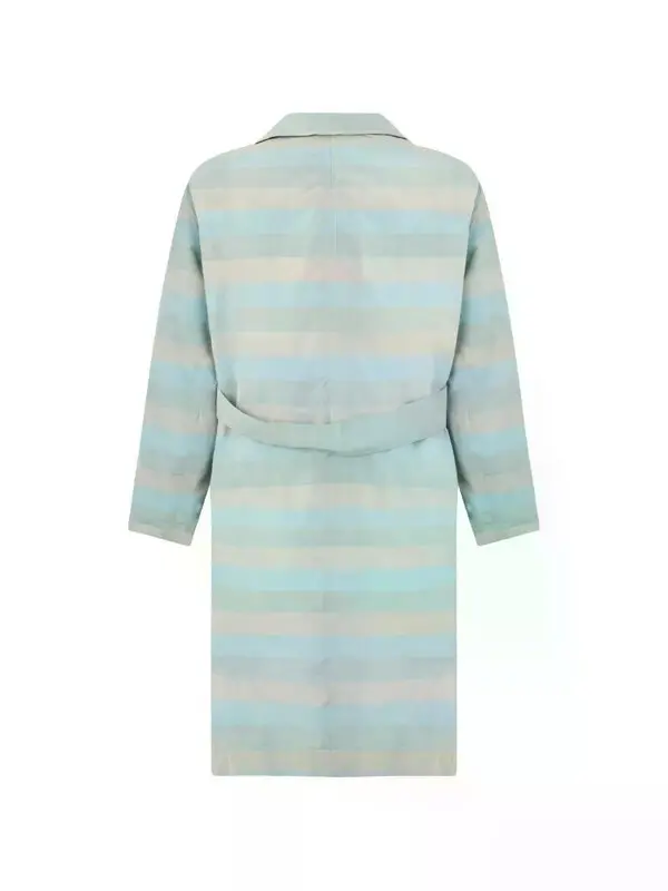 MOORER Horizontal Stripe Coat