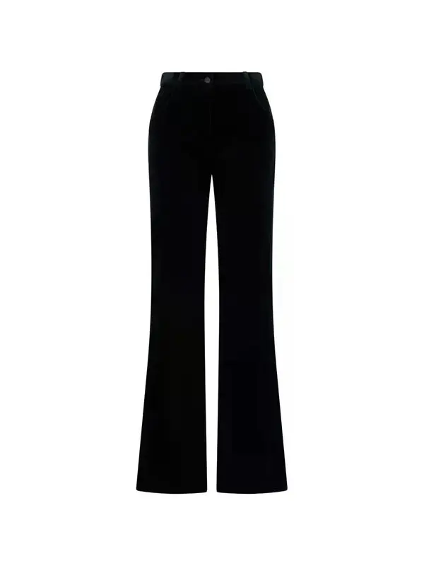 Alberta Ferretti High-waisted Flared Trousers