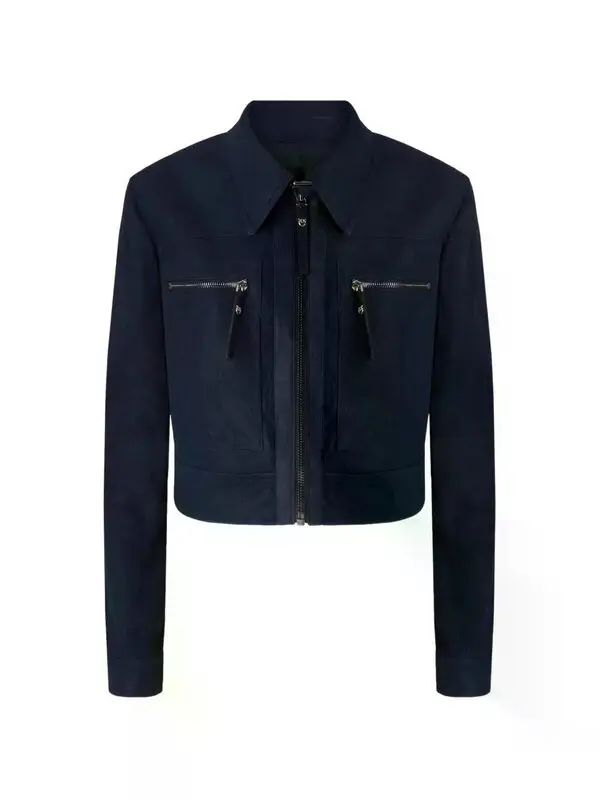 Pinko Zip-up Cropped Jacket