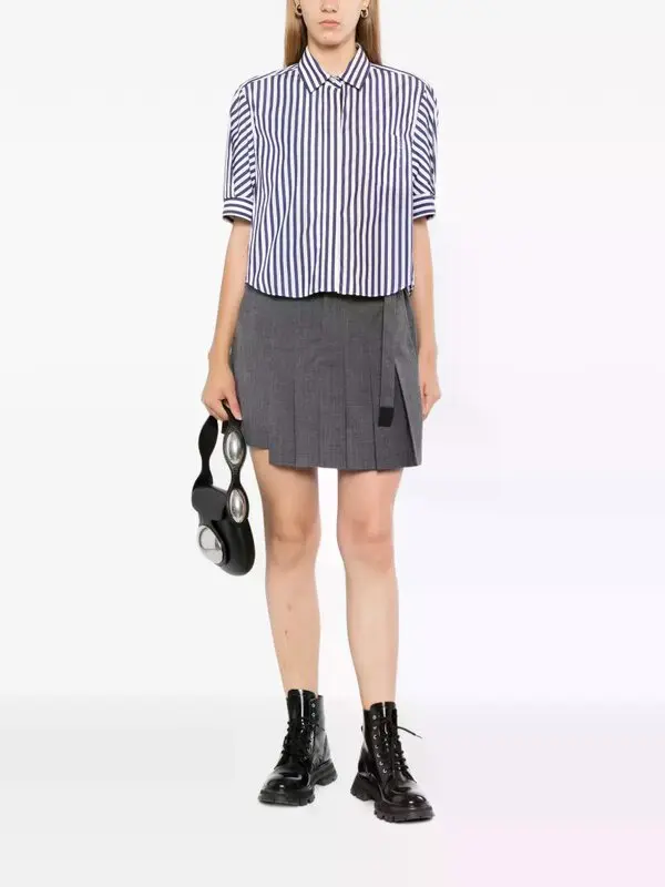 Sacai Pleated Suiting Shorts