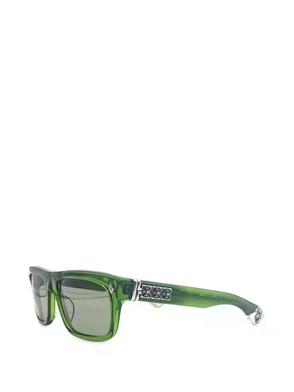 Chrome Hearts Sluss Bussin Square-frame Sunglasses