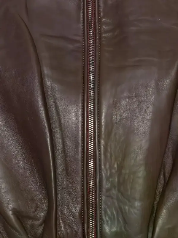 ROTATE BY BIRGER CHRISTENSEN Bonded Leather Jacket
