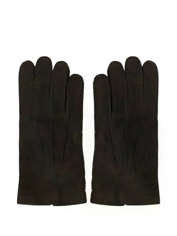MOORER Topstitched Gloves