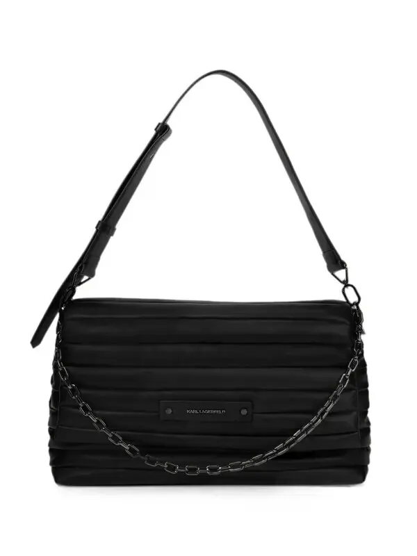 Karl Lagerfeld Medium K/essential Plie Flap Shoulder Bag
