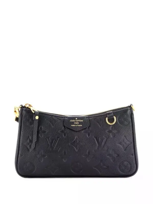 LOUIS VUITTON Easy Pouch On Strap Monogram Empreinte Leather Shoulder Bag