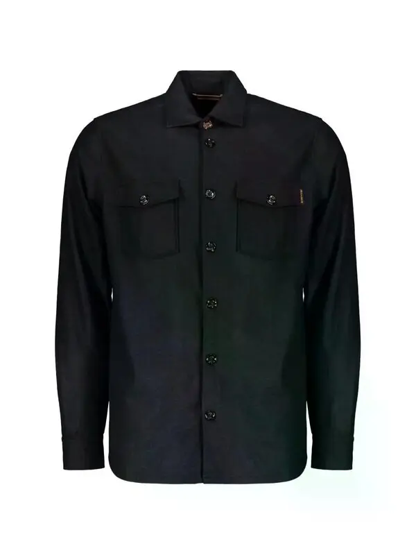 MOORER Meyer Button-up Chest-pocket Shirt