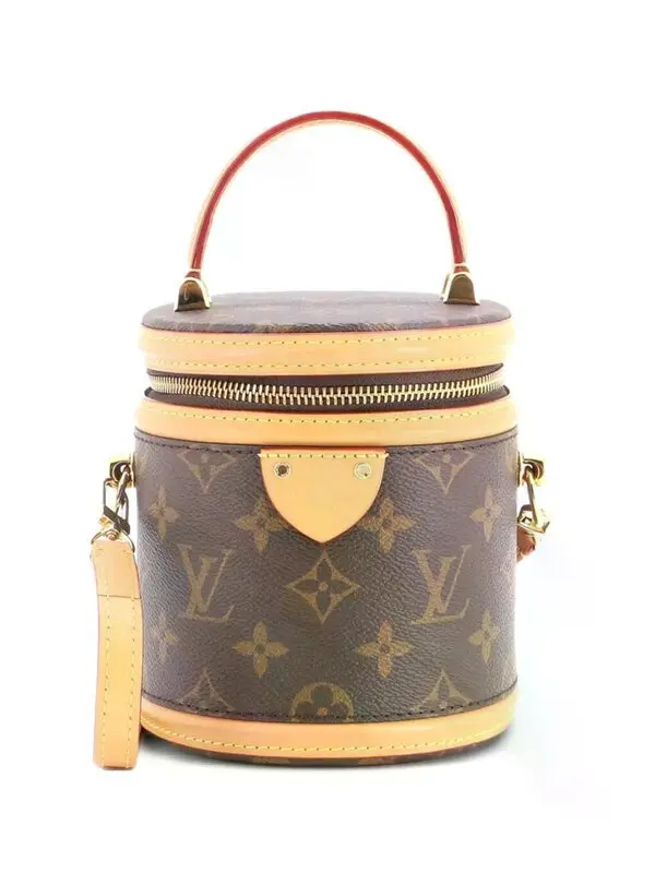 LOUIS VUITTON Cannes Monogram Canvas Nano Satchel - Brown