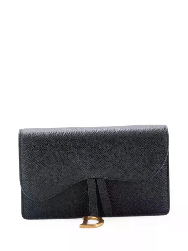 Dior Saddle Rectangular Leather Belt Bag