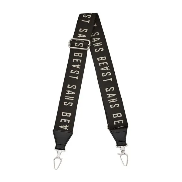 SANS BEAST Barricade Bag Strap Noir + Silver