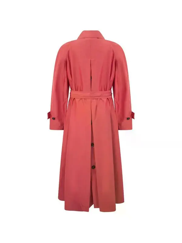 MOORER Belted Button-down Coat