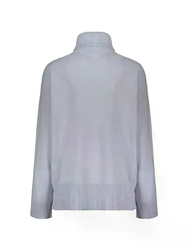 MOORER Roll-neck Drop-shoulder Sweater