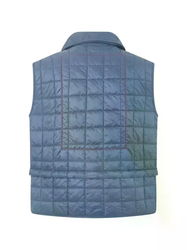 MOORER Quilted Drawstring Gilet