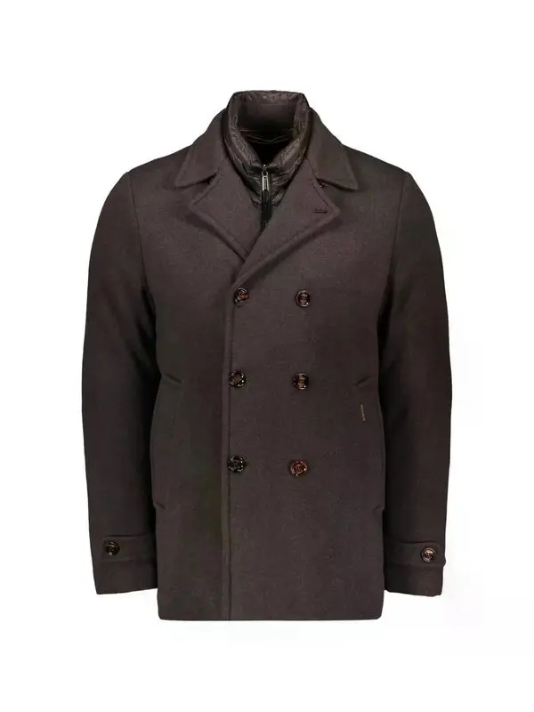 MOORER Padded Double-breasted Coat