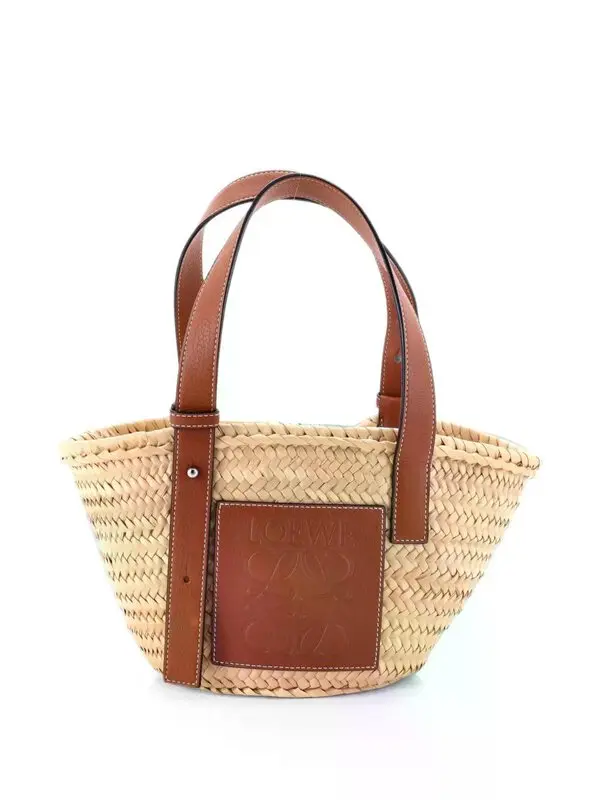 Loewe Basket Raffia Small Tote Bag