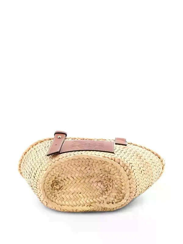 Loewe Basket Raffia Small Tote Bag