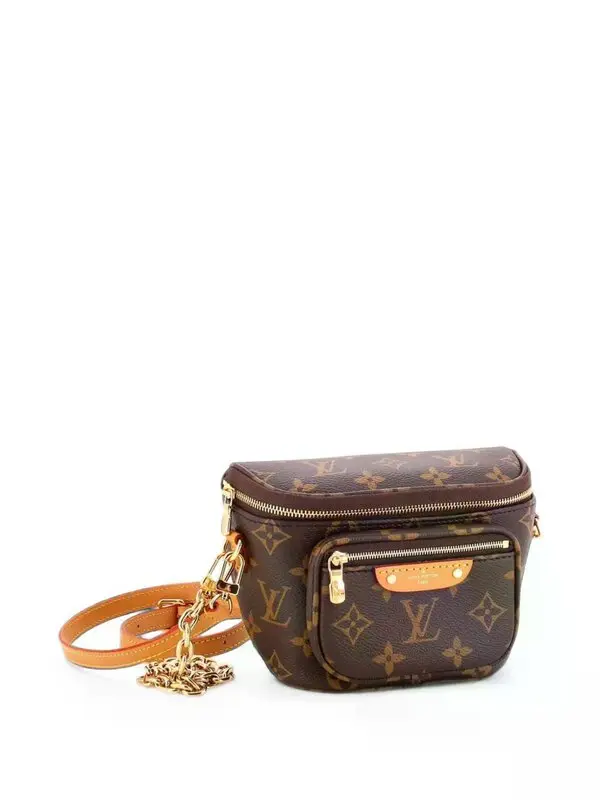 LOUIS VUITTON Bum Bag Monogram Canvas Mini Belt Bag