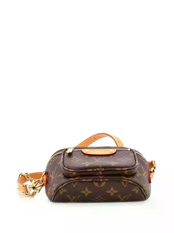 LOUIS VUITTON Bum Bag Monogram Canvas Mini Belt Bag