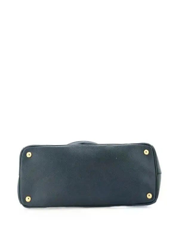 Prada Lux Saffiano Leather Medium Tote Bag - Green