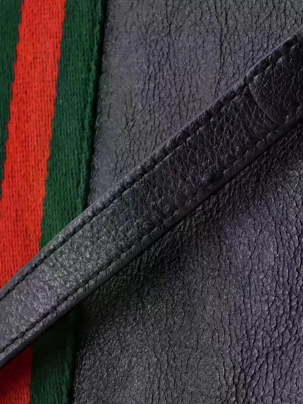 Gucci Rajah Chain Leather Large Tote Bag