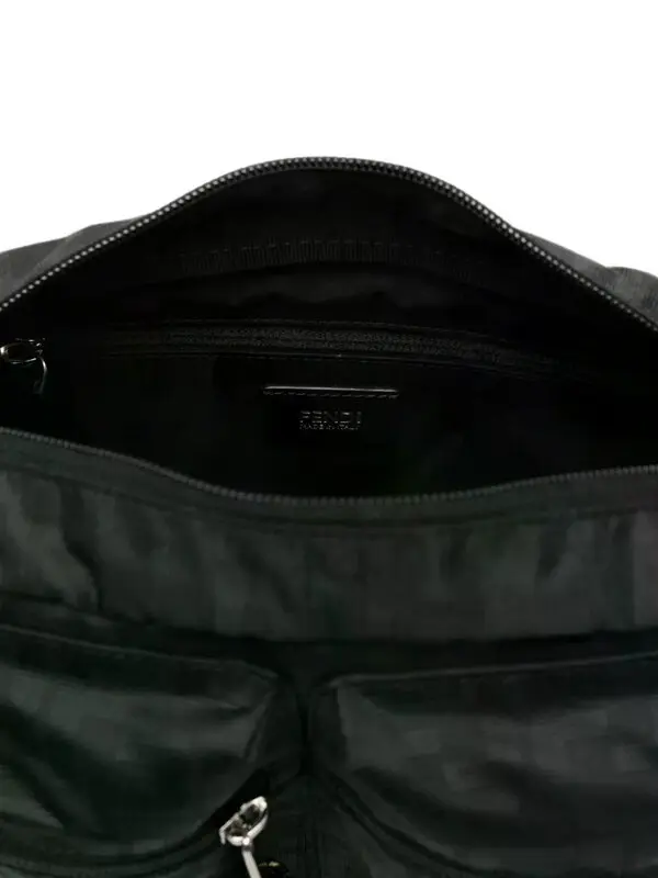 Fendi Ff Logo-jacquard Shoulder Bag