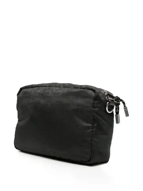 Fendi Ff Logo-jacquard Shoulder Bag