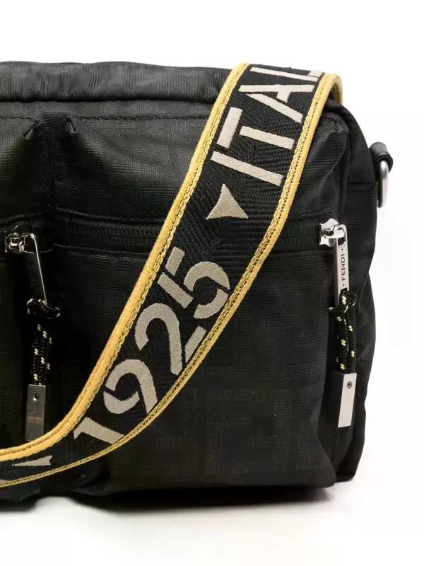 Fendi Ff Logo-jacquard Shoulder Bag
