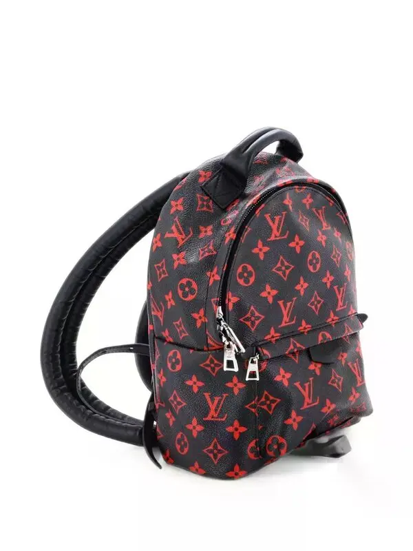 LOUIS VUITTON Palm Springs Limited Edition Monogram Infrarouge Pm Backpack - Black