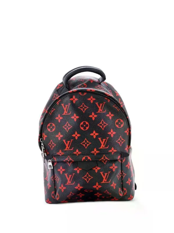 LOUIS VUITTON Palm Springs Limited Edition Monogram Infrarouge Pm Backpack - Black