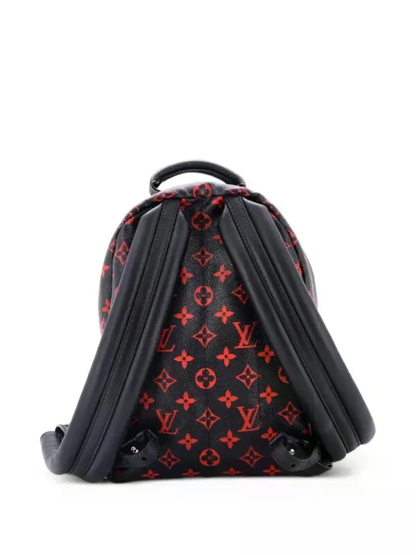 LOUIS VUITTON Palm Springs Limited Edition Monogram Infrarouge Pm Backpack - Black