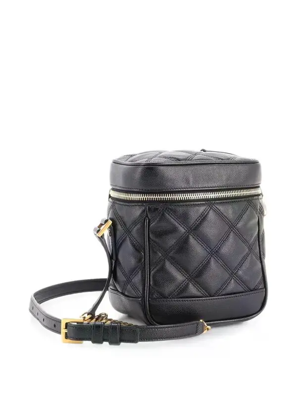 Saint Laurent Quilted Leather Vanity Bag Crossbody