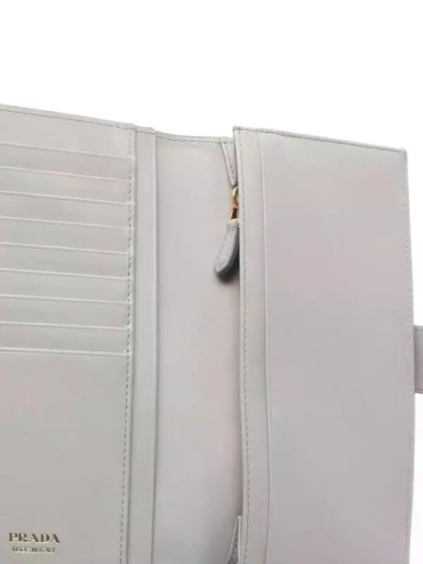 Prada Bi-fold Leather Wallet