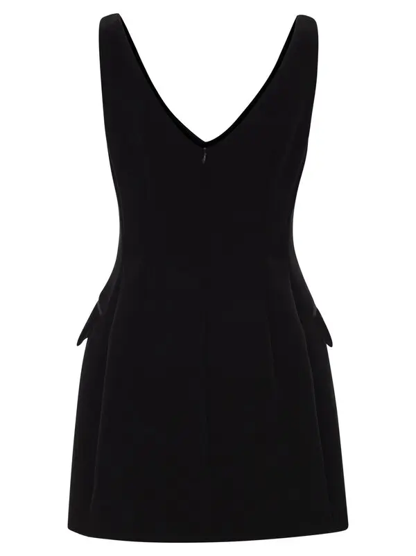 Sportmax Spxtefrite08" Structured Mini Dress With V-neckline