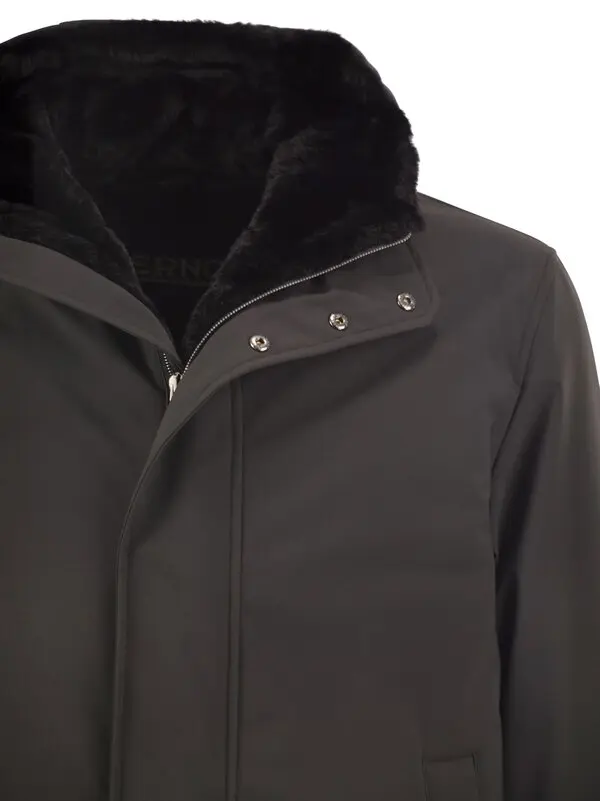 Herno Technical Hooded Coat