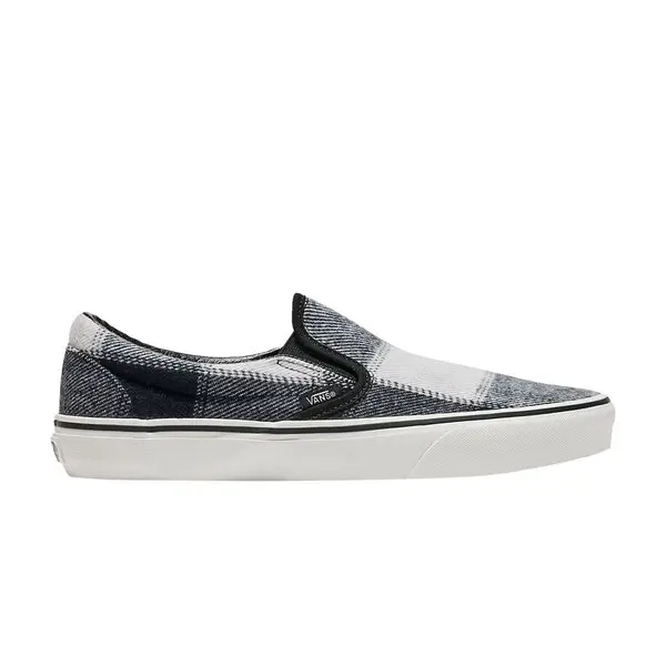 VANS Classic Slip-on Brushed Plaid - Black