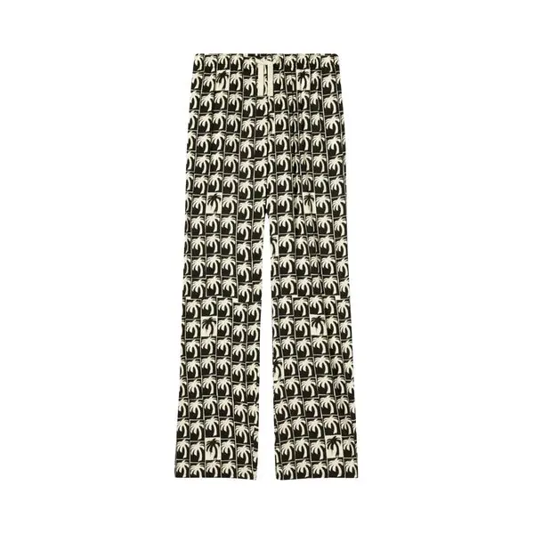 Palm Angels Dripping Palms Loose Pants /off White