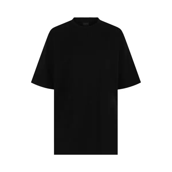 Balenciaga Handwritten Logo Crystal-embellished T-shirt