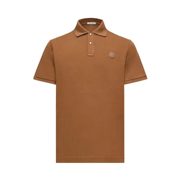 Moncler Short-sleeve Polo 'bronze