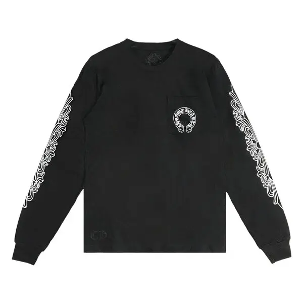 Chrome Hearts Horseshoe Long Sleeve Tee