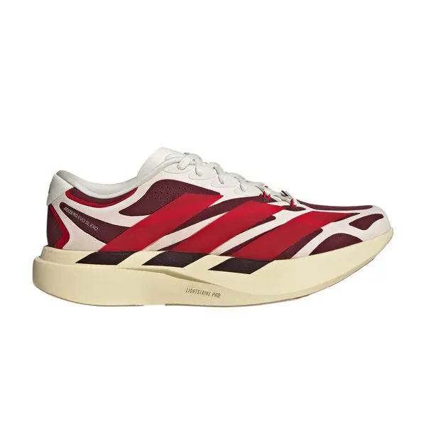 Adidas Adizero Evo Sl Exo Suede Athletic Sneakers - White