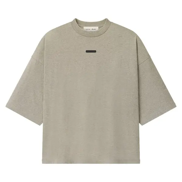 Fear Of God Merch Tee Boxy Fit 'seal Heather