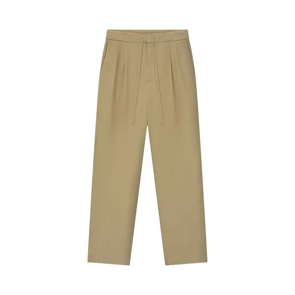 Fear Of God Cotton Canvas Pleat Front Pant