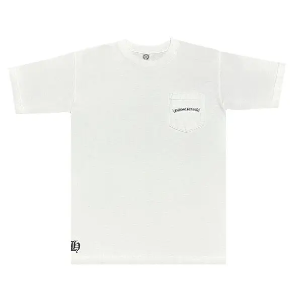 Chrome Hearts Back Arch Logo Pocket Tee - White