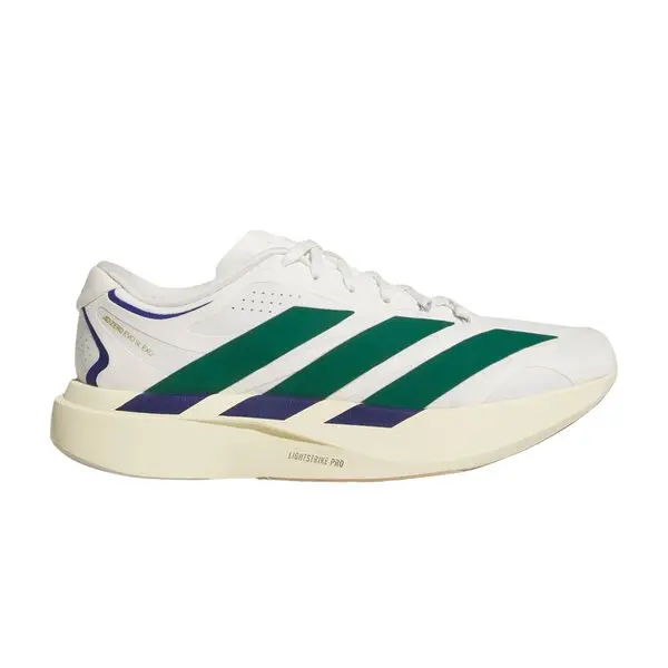 Adidas Adizero Evo Sl Exo Suede Athletic Sneakers - White
