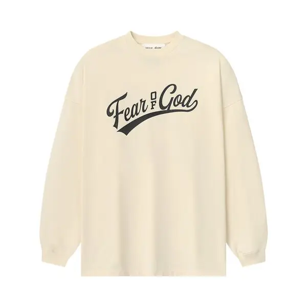 Fear Of God Merch Long-sleeve Tee 'chalk