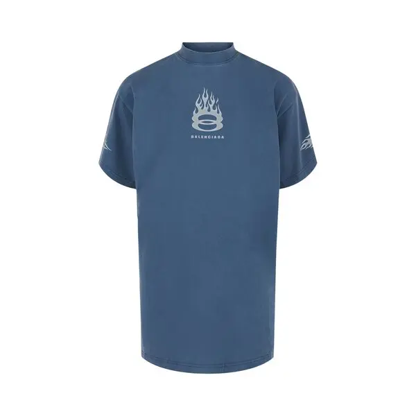 Balenciaga Burning Unity Oversized T-shirt
