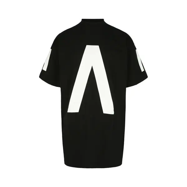 Balenciaga Music Archive Series Connected Oversized T-shirt 'faded /white - Black