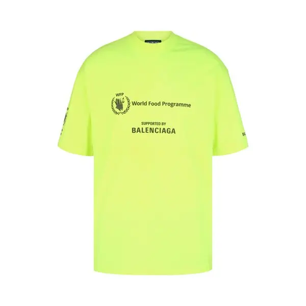 Balenciaga X World Food Programme Medium Fit T-shirt /black