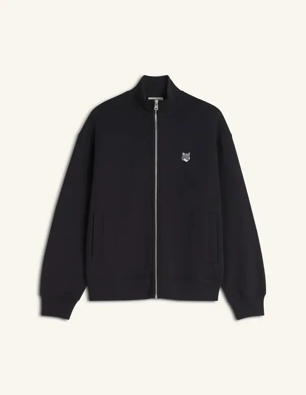 Maison Kitsuné Comfort Zip-up T-shirt - Black