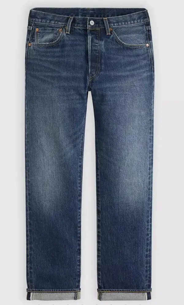 LEVI'S 501 Original Found In Cave Selvedge Jeans